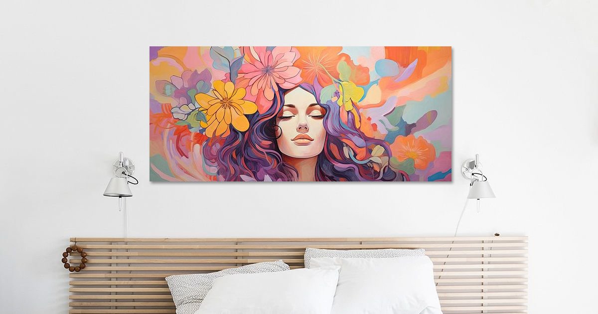 Mooi Schilderij van De Mooiste Kunst op canvas, behang en meer